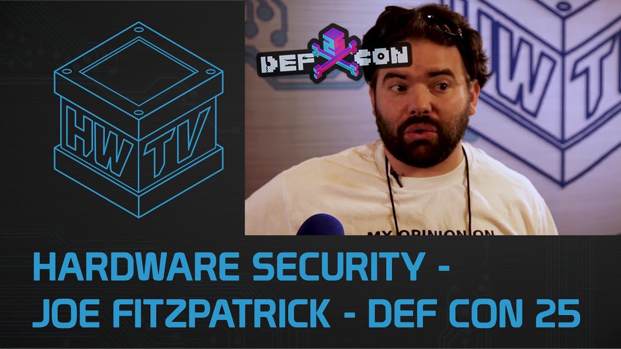 Joe Fitz Interview - DEF CON 25 - HackerWarehouse.TV