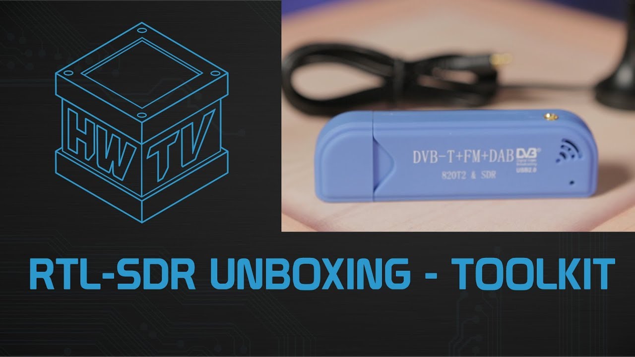 RTL-SDR Unboxing - HackerWarehouse.TV