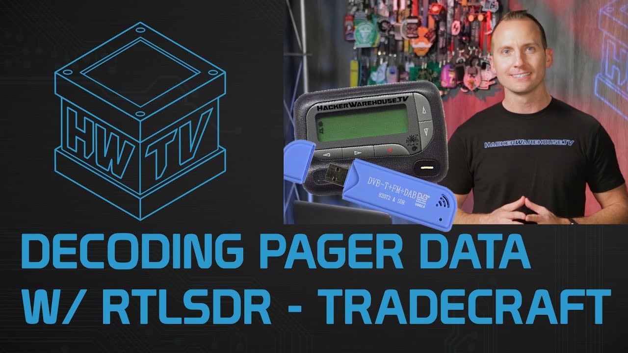 Decoding Pager Data with RTLSDR - Tradecraft - HackerWarehouse.TV