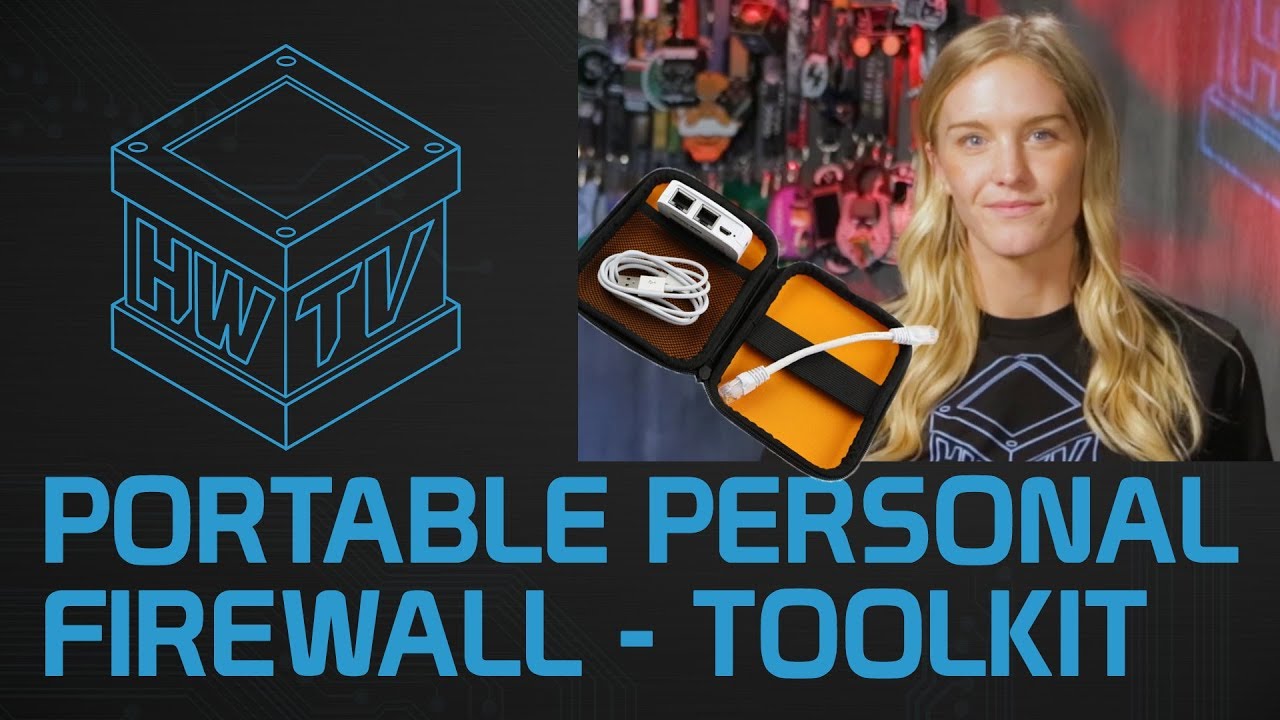Portable Personal Firewall Unboxing - HackerWarehouse.TV