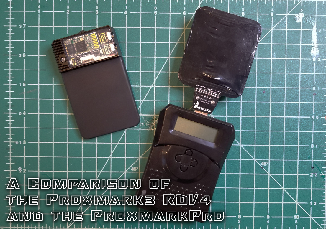 RFID Hacking in the Field - A Comparison of the Proxmark3 RDV4 and the ...