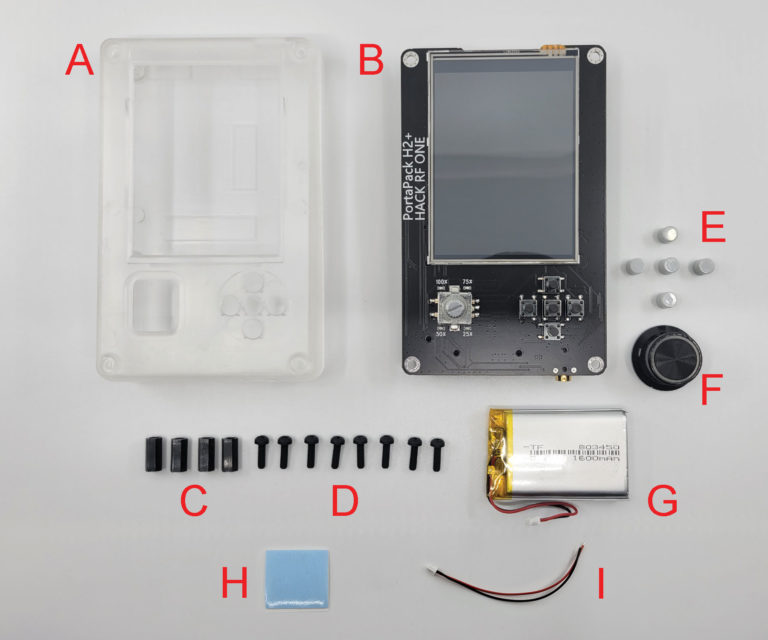 PortaPack H2 for the HackRF One - Assembly Guide - HackerWarehouse.TV